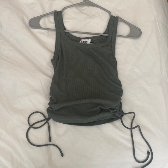 Princess Polly | Tops | Princess Polly Hunter Green Ribbed Tank | Poshmark